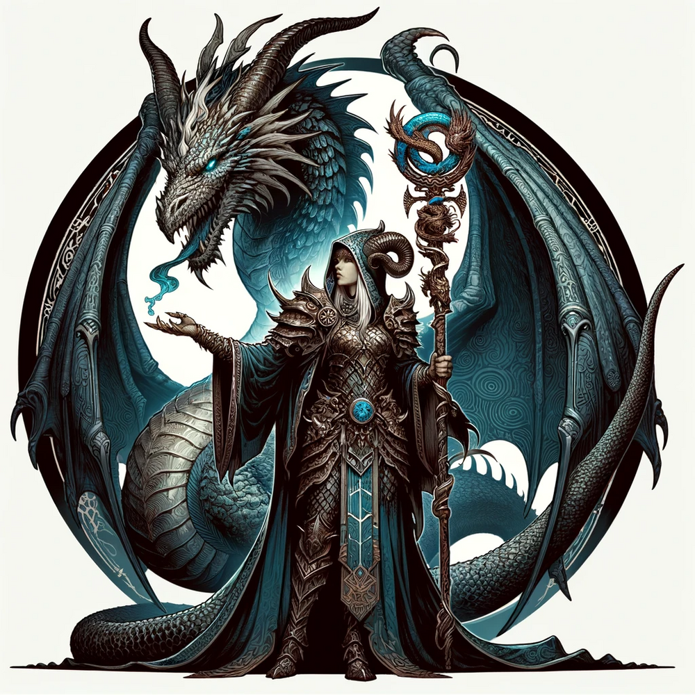 40 DND Warlock Backgrounds - by Nick Shepley