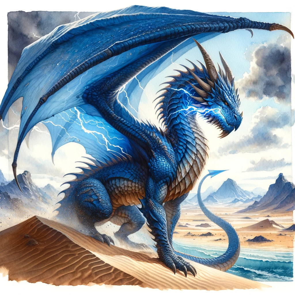 Adult Blue Dragon