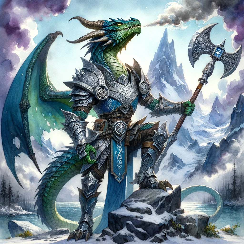 Dragonborn DND character race: New background origins