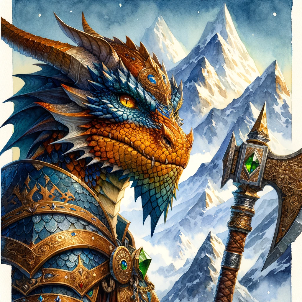 Dragonborn DND character race: New background origins