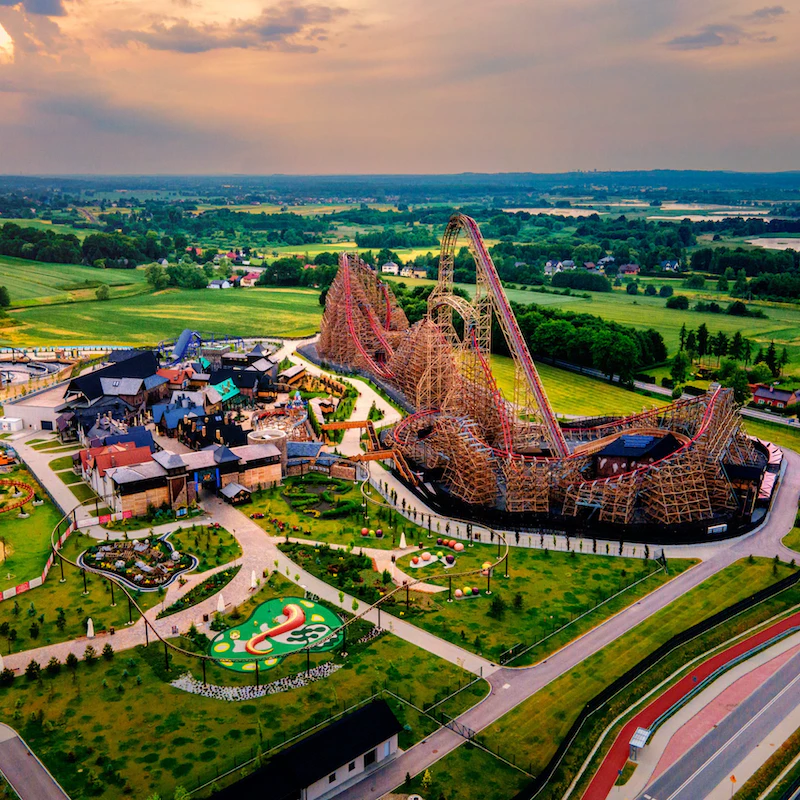 Trip to Energylandia rollercoaster park 🎢 Rabbit-Trans
