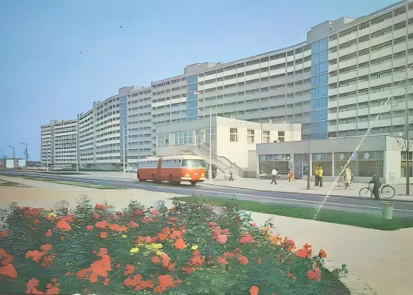 Falowiec Gdańsk Przymorze No3 the longest building in Europe