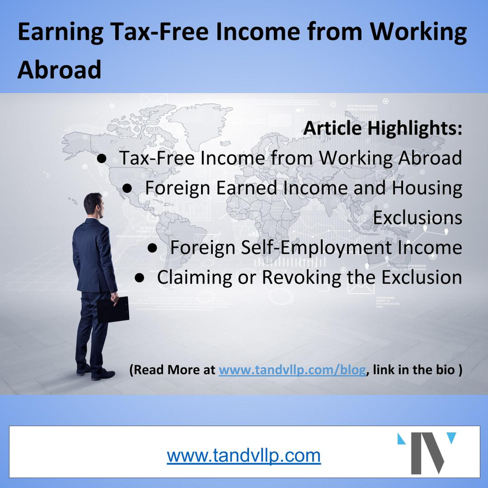 Earn Tax-Free Income from Working Abroad