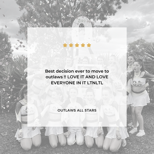 Cheerleading Melbourne | Outlaws All Stars