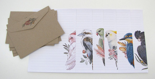 Australian Birds Writing Paper Set | Willow Ranch
