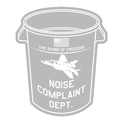 Panther Noise Complaint Dept. Trash Can Sticker | RampCheck Global