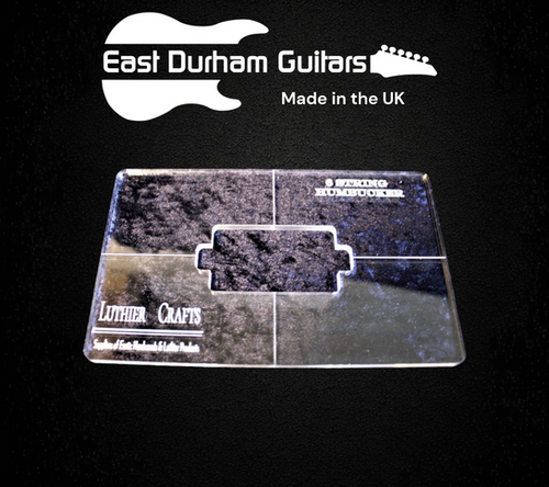LASER CUT Acrylic Humbucker Pickup Routing Template For Electric Guitar ...