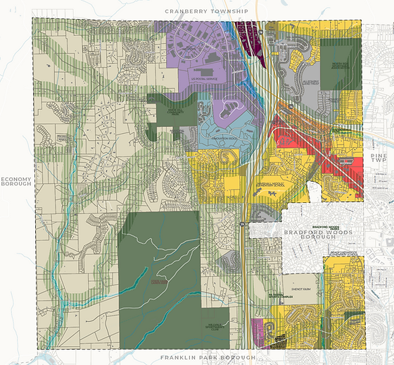 Cranberry Township Zoning Map Monroe Township, Middlesex County, New