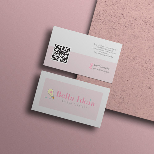 Cartão de Visitas QR CODE | Bella Ideia