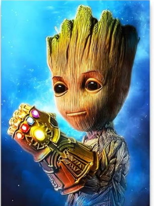 Groot Diamond Art Kit | Tee’s Treasures