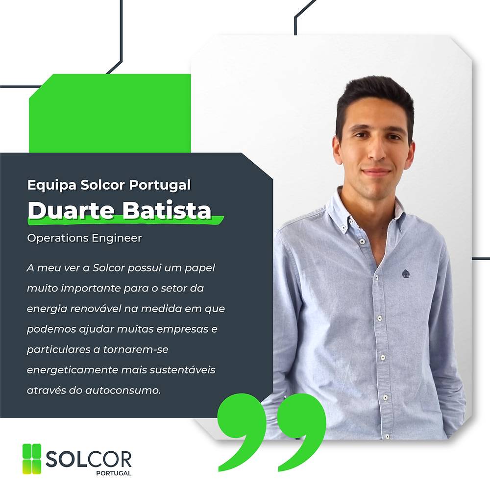 Energia renovável em foco: Conheça o nosso novo membro da equipa