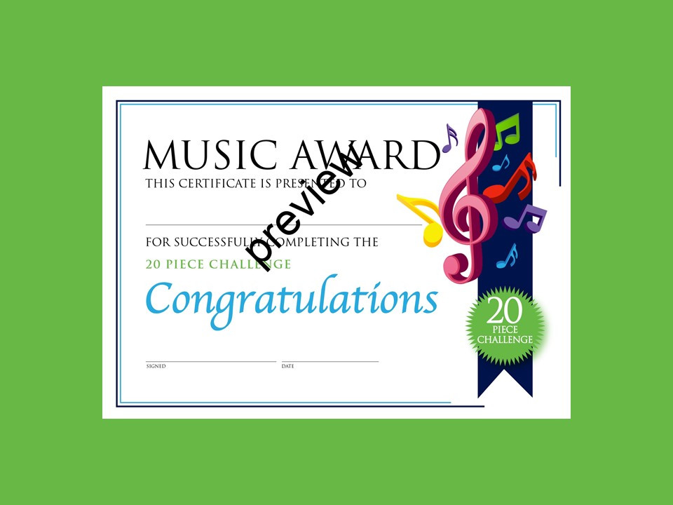 MUSIC CERTIFICATES | theyoungfluteplayer
