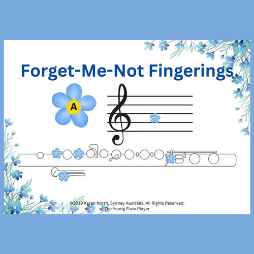 Forget-Me-Not Fingerings | Allegro Publishing