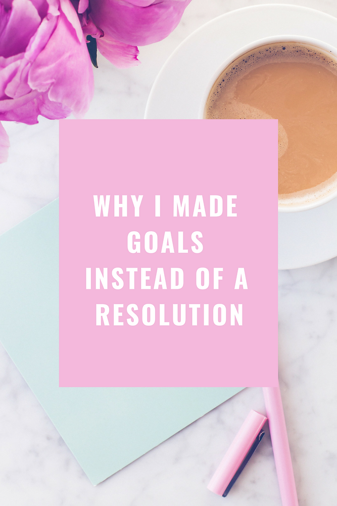 Goals Instead of Resolutions