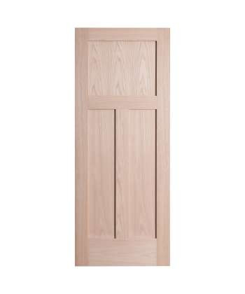 3-panel engineered oak door (Red oak) | VillageFlooringPlus