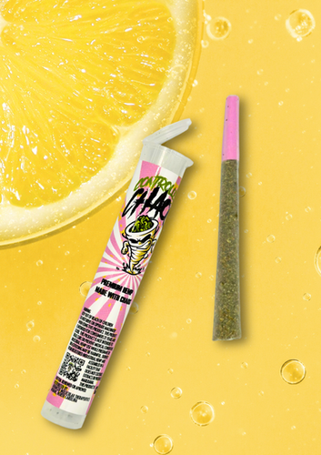 D-8 Pink Lemonade Pre-roll (Sativa) | CONTROLLED CHAOS