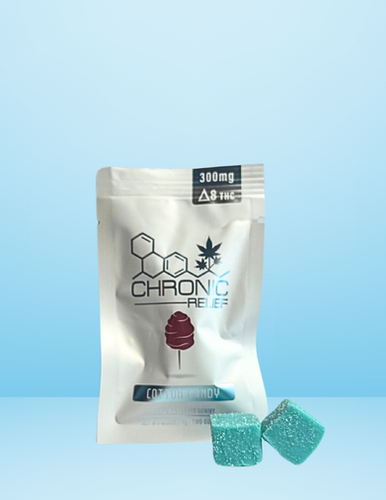Delta-8 Cotton Candy Gummies | CONTROLLED CHAOS