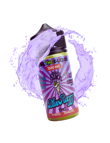Blue Razz THC E-Liquid | CONTROLLED CHAOS | THC Vape, THC Vape Juice ...