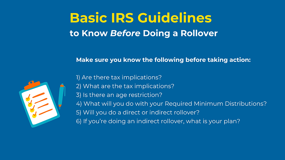 403b Rollover to IRA: Tax Treatment and Steps with Rollovers