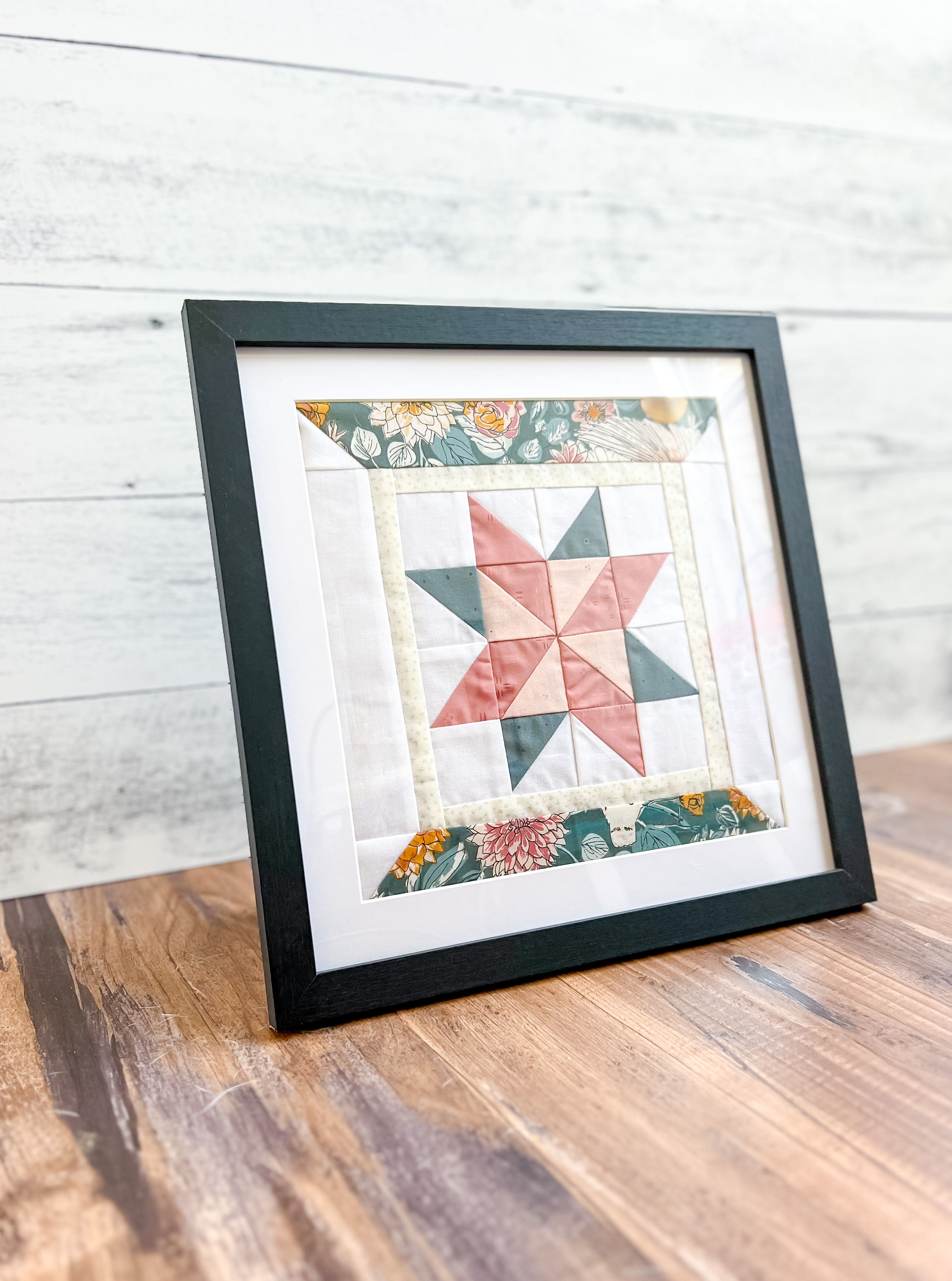 Framing a Quilt Block