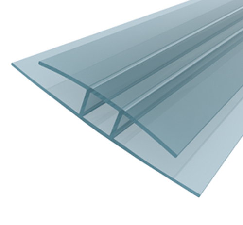 POLYCARBONATE SHEET ACCESSORY - "H" PROFILE B\1162A | trafil