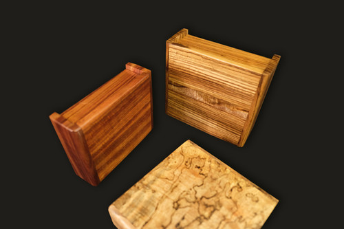 7" x 6" Wooden Display Box - Medium | Kalai Koa Woods