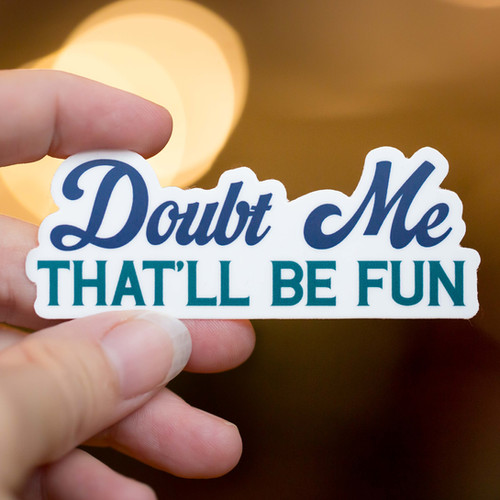 STICKER · DOUBT ME | hometana