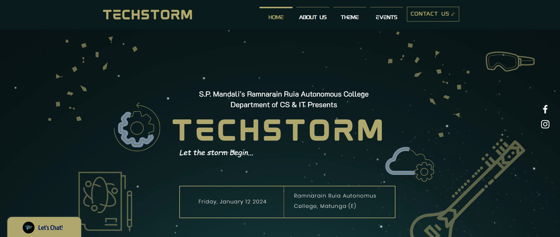 TechStorm | Ruia College, Mumbai