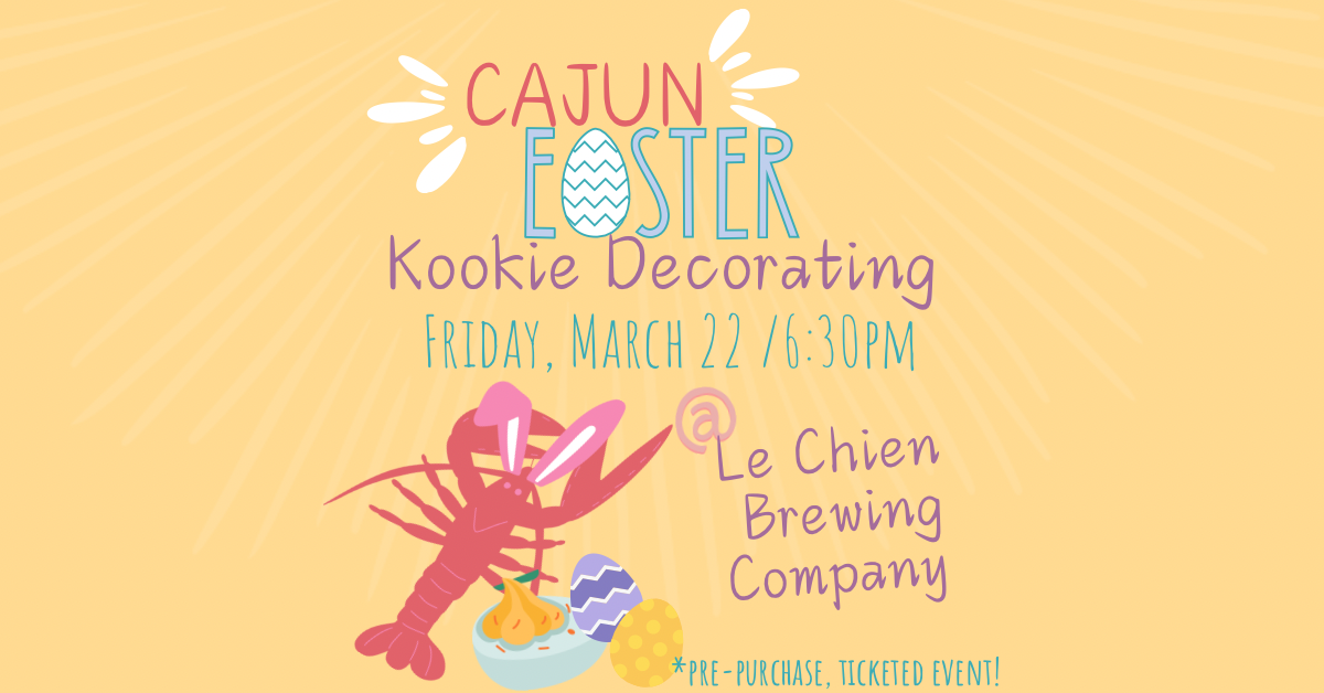 Cajun Easter 2024- Kookie Decorating Class | Kookie Deaux