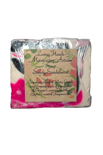 Moisturizing Artisan Soap Sandy Sandalwood 6 oz. | ITS the Room