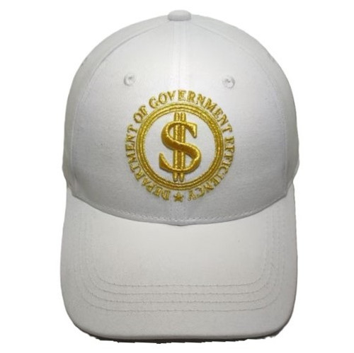 DOGE Gold Caps - Available in Black or White | The MAGA Mall