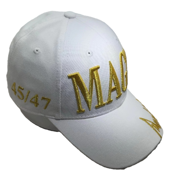 GOLD EMBROIDERED CAPS | The MAGA Mall