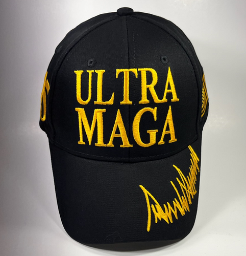 Gold Ultra MAGA Cap - Available in Red, White and Black | The Maga Mall