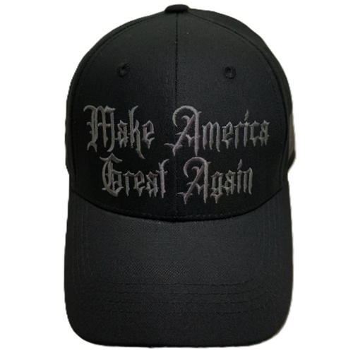 Gothic "Dark MAGA" Make America Great Again Cap - Available in Black ...
