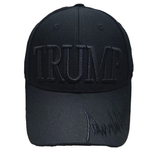 Dark Trump Cap - Available in Black | The MAGA Mall