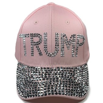 Trump Pink Rhinestone Cap | The MAGA Mall
