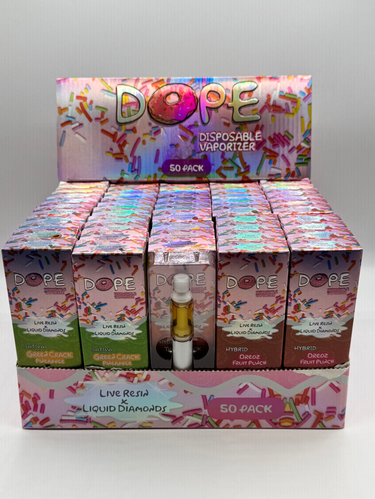 DOPE 🍩 - 2 gram Disposable Vape Pen (LR X Diamonds) | Steady Eddy's