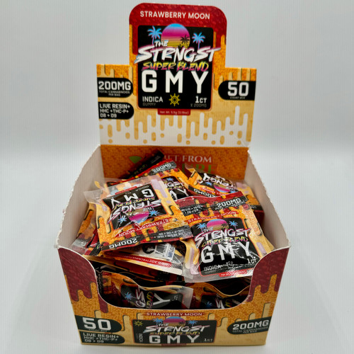 The Strongest Gummy - 200mg Indica | Steady Eddy's