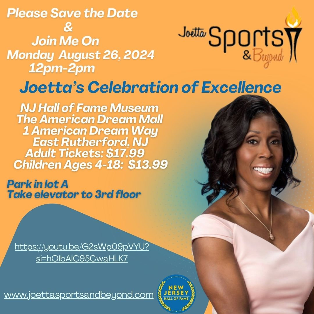 Joetta's Celebration of Excellence at New Jersey Hall of Fame, now ...
