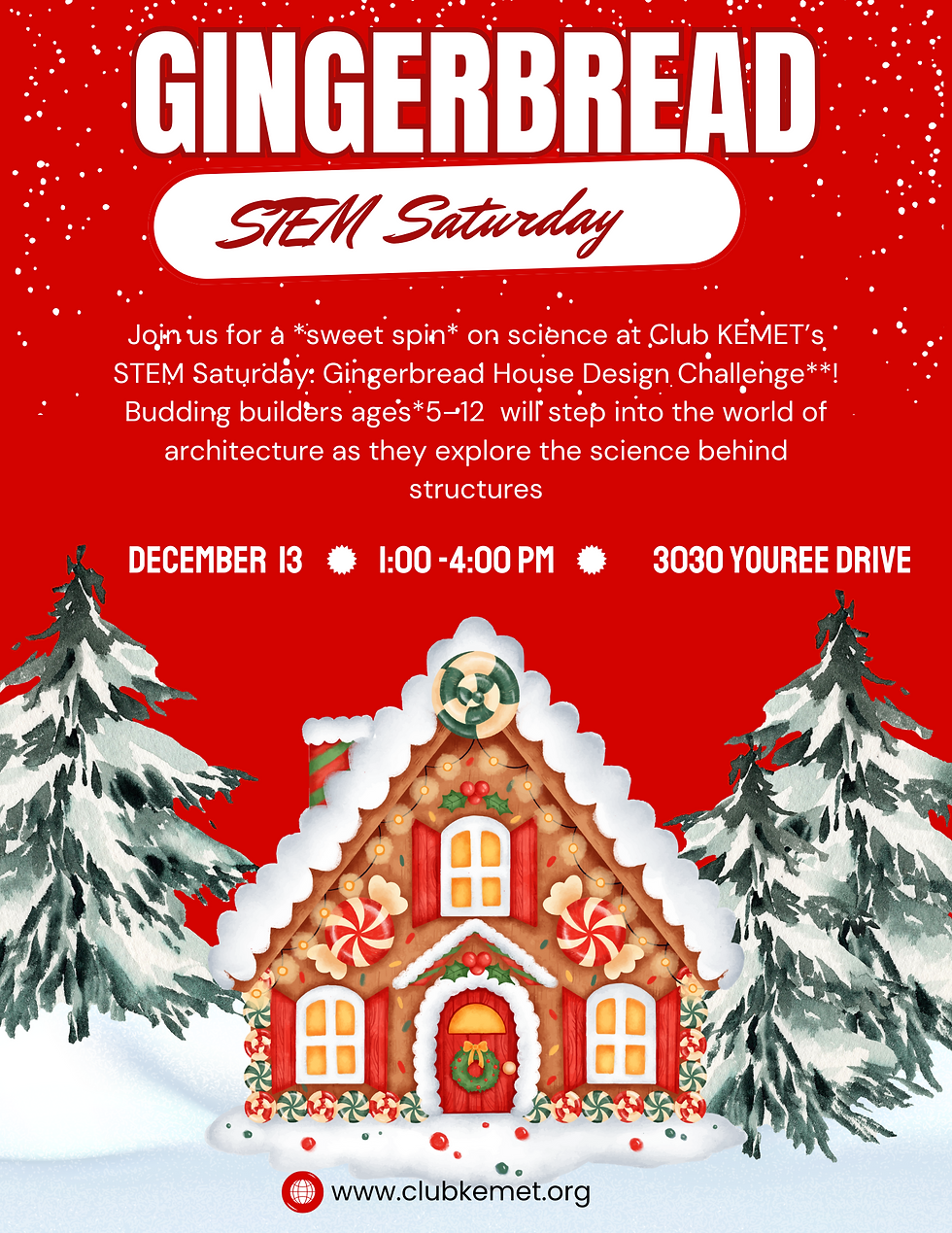 STEM Saturday: Gingerbread House Design Challenge | My Site