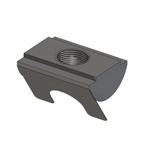 Slide Nut with Spring G10 M8 - Aluminum Profiles & Accessories Bengaluru