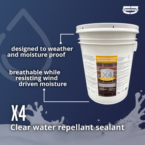 X4 CLEAR WATER REPELLANT SEALANT | Enviroguard