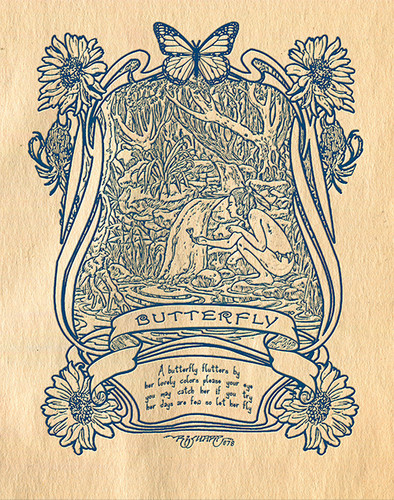 ButterflyAs I Remember | ricksharpart Rick Sharp Vintage Art