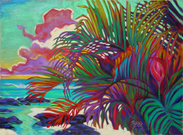 A-Bay PalmsAs I Remember | ricksharpart Rick Sharp Vintage Art