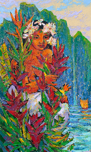 Bird of ParadiseAs I Remember | ricksharpart Rick Sharp Vintage Art