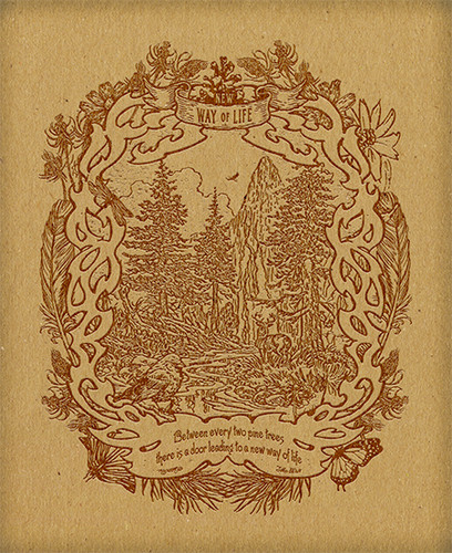 New Way of LifeAs I Remember | ricksharpart Rick Sharp Vintage Art