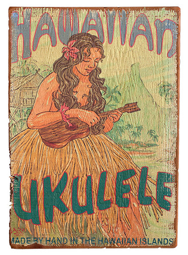 UkuleleAs I Remember | ricksharpart Rick Sharp Vintage Art