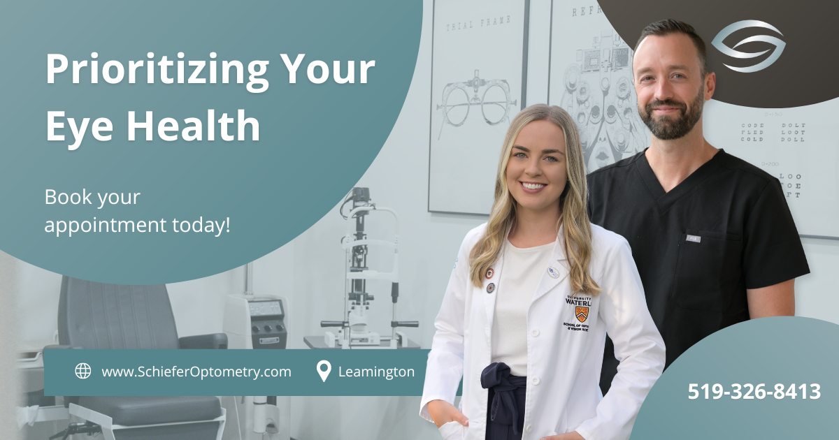 Schiefer Optometry: Your Trusted Eye Doctor in Leamington, Ontario | Home