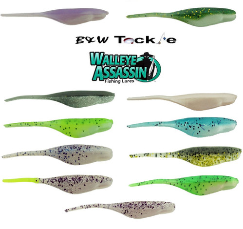 3 in Walleye Assassin W/E Shad | B&W Tackle