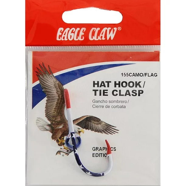 Eagle Claw Hat Hook / Tie Clasp | B&W Tackle